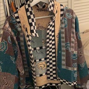 Painted Pony | Jackets & Coats | Vintage Checkered Print Jacket | Poshmark